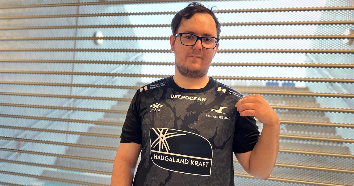 Chris-André er FK Haugesunds e-sportspiller / fkh