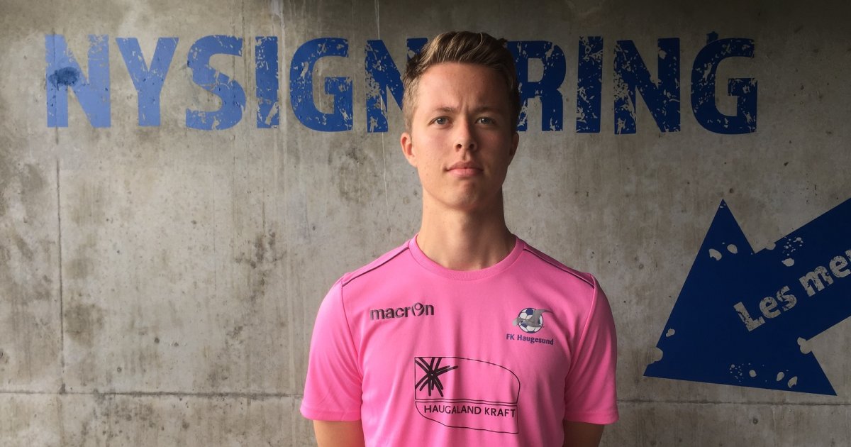 Herman signerer proffkontrakt / fkh